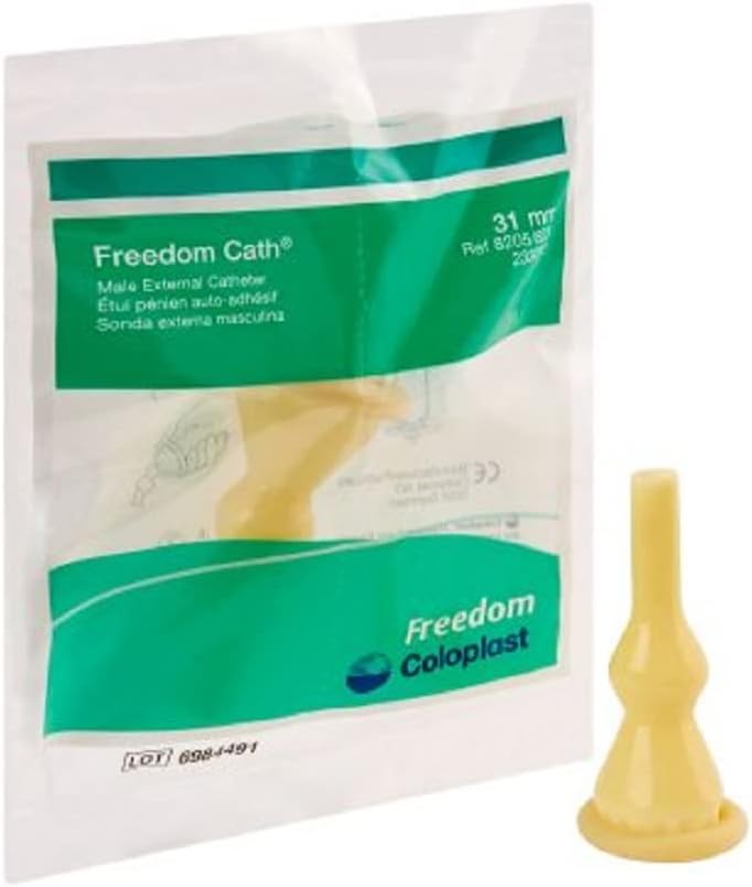 3 Pack - Coloplast Freedom Cath, 31mm Intermediário, Cateter Condom ...