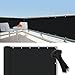 Amazon.com : Junflying 3x19' Balcony Privacy Screen Fence, Patio ...