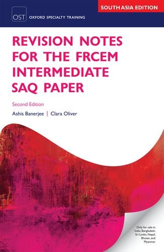 Revision Notes for the FRCEM Intermediate SAQ Paper: Amazon.co.uk ...