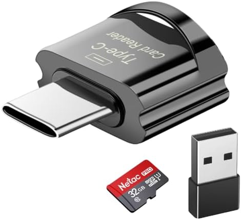leizhan TF Card Reader, USB-C to TF/micro SD Card Reader, Adapter OTG ...