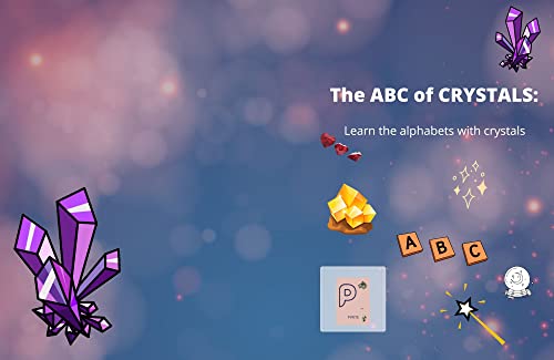Amazon.com: The ABC of crystals: Learn the Alphabets with Crystals ...