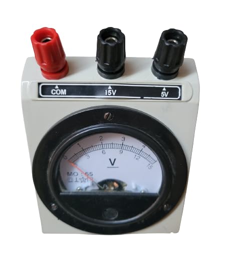 Voltmeter 0-5V, 0-15V Analog Meter - Dual : Amazon.in: Industrial ...