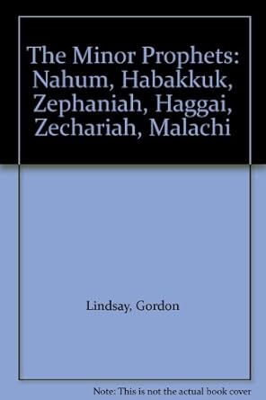The Minor Prophets: Nahum, Habakkuk, Zephaniah, Haggai, Zechariah ...