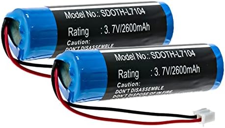 Amazon.com: Synergy Digital Amplifier Batteries, Compatible with Croove ...