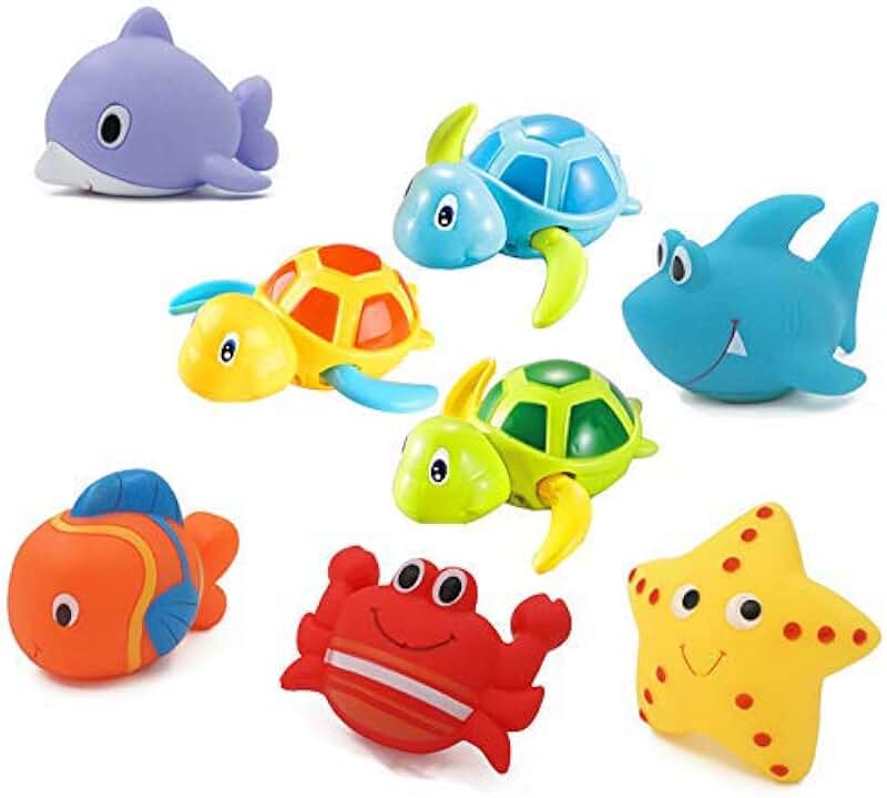 Amazon.co.uk: wind-up bath toys