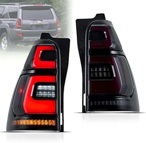 Amazon.com: VLAND LED Tail Lights Assembly fit for Toyota 4Runner 4th ...