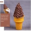 Amazon.com: Luxshiny Simulation Ice Cream 2PCS Artificial Ice Creams ...