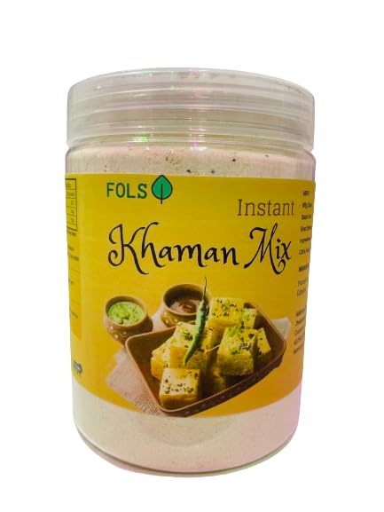 FOLS Khaman Dhokla Mix, Dhokla Khaman Mix Instant Mix (1000) : Amazon ...
