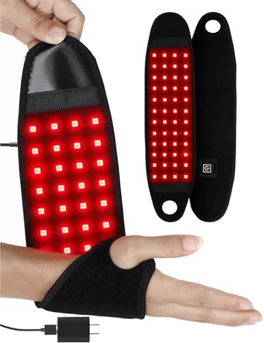 supersred Red Light Therapy Therawrap for Carpal Tunnel, 660nm 850nm ...