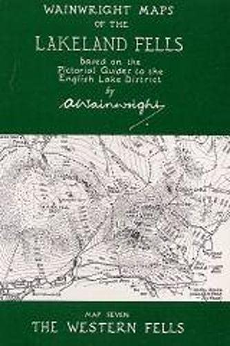 Wainwright Maps of the Lakeland Fells: The Western Fells Map 7 ...