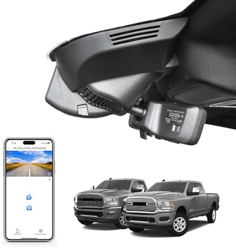 Amazon.com: Fitcamx 4K Dash Cam Suitable for 2025 RAM 1500 (HD2-D4120 ...