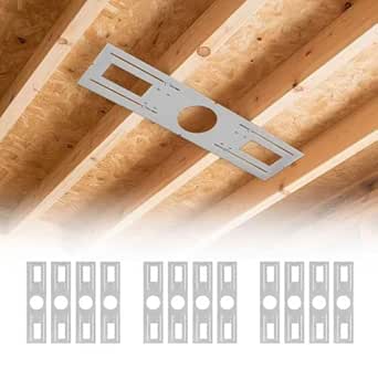 Comiled 12-Pack New Construction Mounting Plate for 4 Inch LED Recessed ...