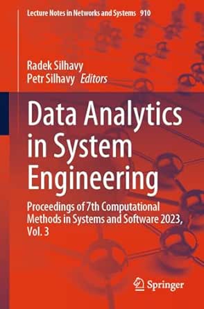 Data Analytics in System Engineering: Proceedings of 7th Computational ...