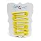 6 Yellow Hair Clips School Uniform yellow hair accessories Colour Girls ...