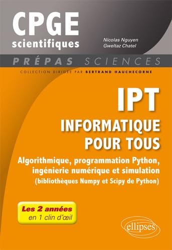 IPT - Informatique pour tous - Algorithmique, programmation Python ...