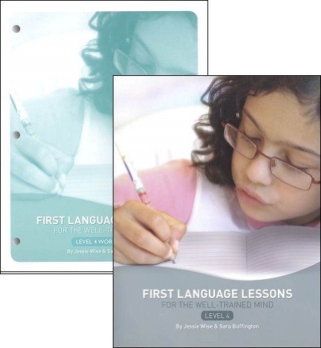 First language Lessons level 4 Set-Teacher's Guide and Workbook (First ...