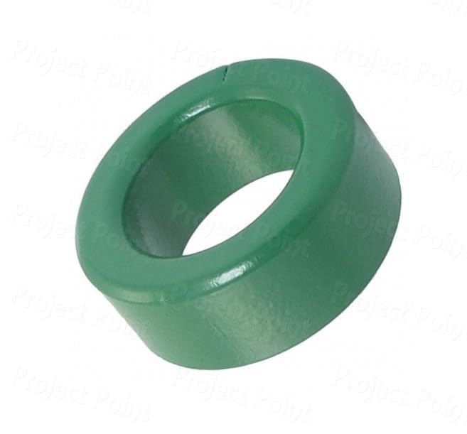 HRtronics® Toroid Core Ferrite Rings 25x14x10mm, Iron Powder Inductor ...