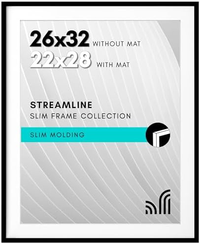 Amazon.com - Americanflat 26x32 Picture Frame with Polished Plexiglass ...