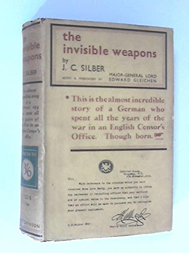 The Invisible Weapons: Silber, Jules Crawford: Amazon.com: Books