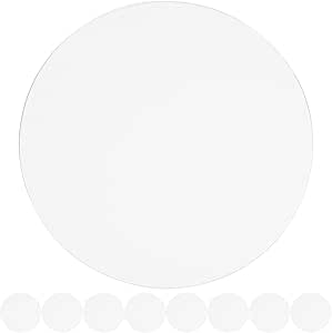 Amazon.co.jp: Alasum Acrylic Miniature Bases, 3Mm 10pcs Round Model ...