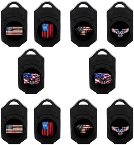 Amazon.com: 10PCS USA American Flag Logo Film Slide Sheet for Car Door ...