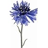 artplants.de Fake cornflower KELSIE, blue, 28"/70cm, Ø1.6"/4cm ...