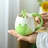 Amazon.com: Amian Shop Funny Coffee Mug 15 oz Pig Coffee Mug with Spoon ...