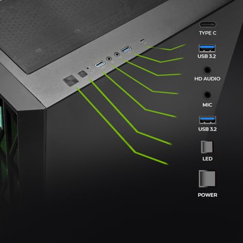 YEYIAN Gaming PC. Ryzen 7 7800X3D, RTX 5070 Ti 16GB GDDR7, 2 TB NVMe ...