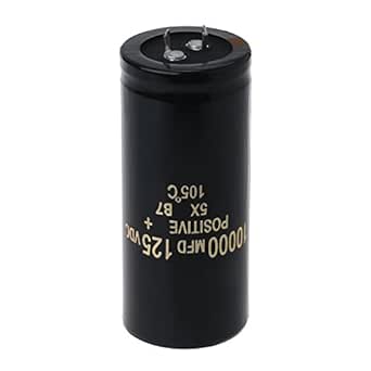 125V 10000uF Aluminum Electrolytic Capacitor Can Replace 120V 100V ...