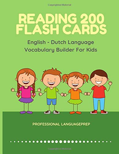 Buy Reading 200 Flash Cards English - Dutch Language Vocabulary Builder ...