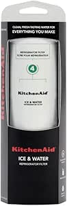 Amazon.com: KitchenAid Refrigerator Ice and Water Filter 4 - KAD4RXD1 ...