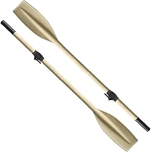 Heavy Duty Aluminum Oars (Split Shaft) with Oar Locks, Paddles - Amazon ...