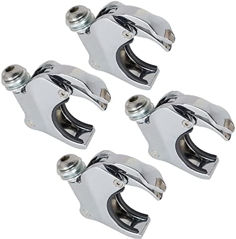 Amazon.com: labwork 4 Pcs Chrome 49mm Detachable Windshield Clamps ...