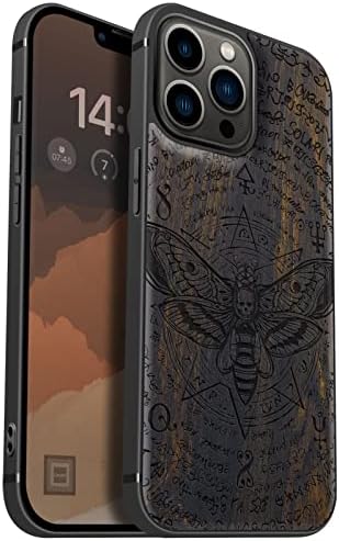 Amazon.com: Carveit Magnetic Wood Case for iPhone 13 Pro Max [Natural ...