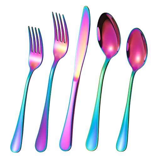 Best Rainbow Silverware: Adding Color to Your Table Setting