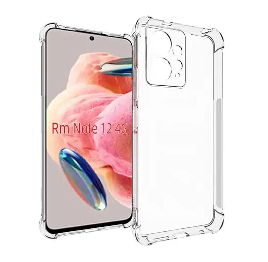 Newlike Xiaomi Redmi Note 12 4G, [Bumper] Exclusive - Transparent Back ...