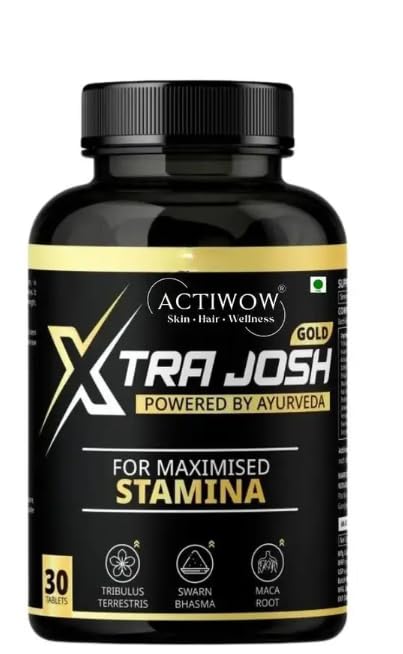 ActiwowRx Xtra Josh Gold Tablets for Men Original 30 Tablet | Ayurvedic ...