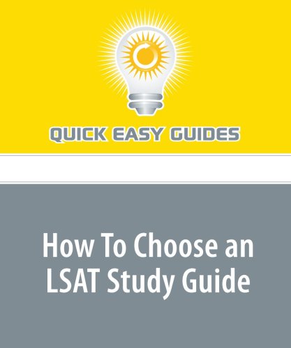 How To Choose an LSAT Study Guide: unknown author: 9781440001772 ...