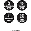 Amazon.com: Fit & Fresh Divided, 5-Pack, Two Compartments, Set of 5 ...
