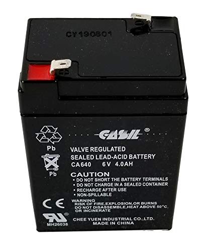 Buying Guide | Casil CA640 6V 4Ah SLA Rechargeable Battery