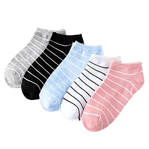 Cotton Ankle Length Plain Colourful Socks For Women/Girls-Combo Free ...