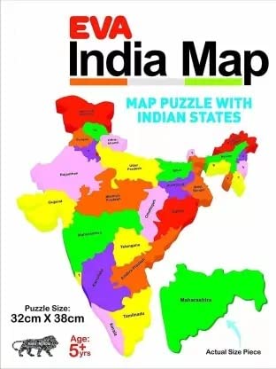Buy EVA India MAPOGRAPHY with Flags Board Game Online at Low Prices in ...