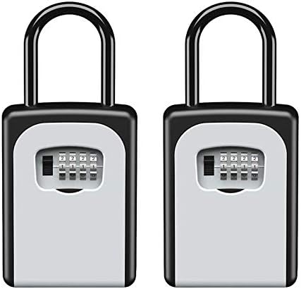 Amazon.com : Portable Key Lock Box, Upgrade Clearly Visible Numbers ...
