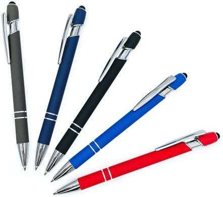 Amazon.com: Lenden Pack of 5 Rubberized Comfort Soft Touch 2 in 1 Gel ...
