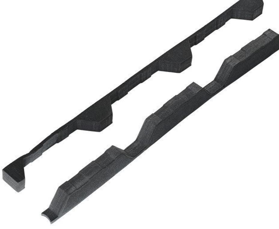 Riayk KS1000 Profile Foam Eaves Fillers, 25mm Thick, Pack of 10 Pairs ...