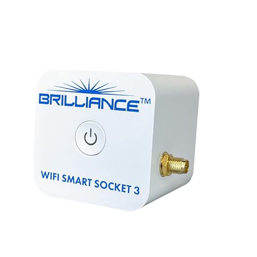 SPW Brilliance WiFi-Smart-Socket-3 LED WiFi Smart Socket - App Control/Alexa - WIFISMARTSOCKET3 ...