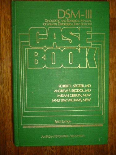 Buy Dsm-III Case Book: A Learning Companion to the Diagnostic and ...