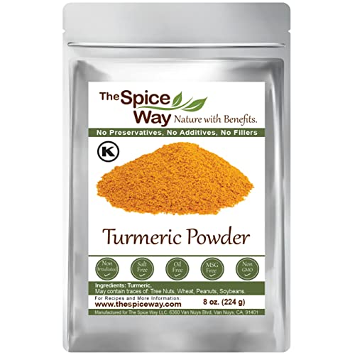 The Spice Way Turmeric Powder - ( 8 oz ) powdered ground tumeric root ...