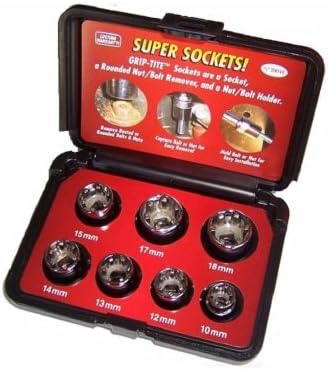 Grip-Tite 00103 7-Piece Métricas Super Socket Set : Amazon.com.mx ...