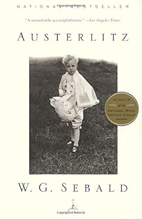 Austerlitz: Sebald, W.G.: 9780676974348: Books - Amazon.ca